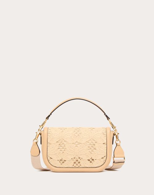 Bolso De Hombro Valentino Garavani Alltime De Rafia Bordada para Mujer ...