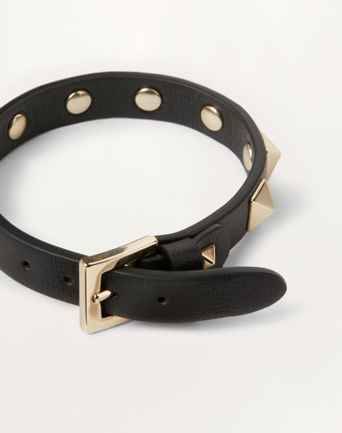 Rockstud Bracelet for Woman in Rouge Pur | Valentino US Rockstud Bracelet for Woman in Rouge Pur | Valentino US