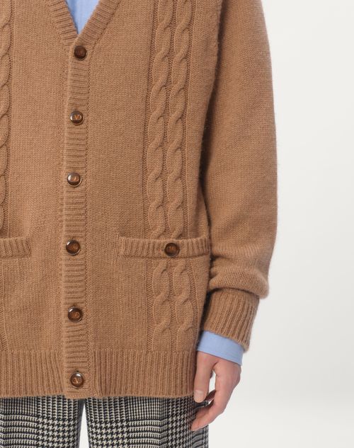 キャメル カーディガン for メンズ インチ キャメル | Valentino JP キャメル カーディガン for メンズ インチ キャメル | Valentino JP