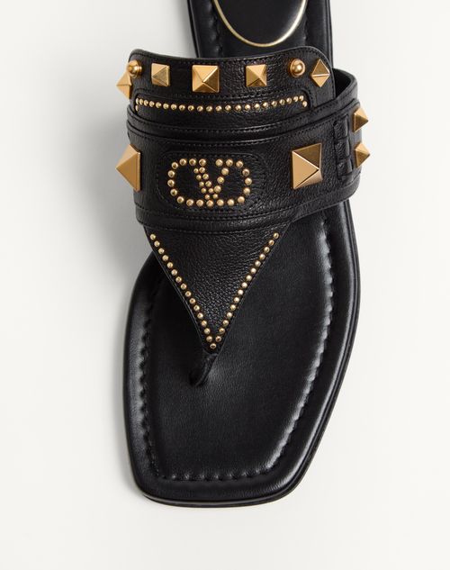 Sandalia De Tira Plaster Caster De Búfalo para Mujer en Negro ...