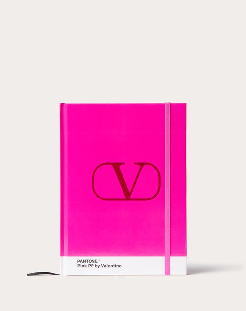 PINK PP PANTONE X VALENTINO NOTEBOOK WITH PENCIL AND RULER