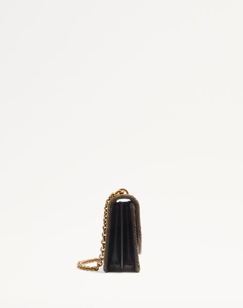 Valentino Garavani Vain Embroidered Shoulder Bag for Woman Valentino Garavani Vain Embroidered Shoulder Bag for Woman