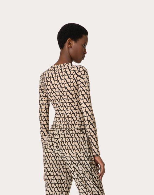 Body Toile Iconographe De Tejido De Punto para Mujer en Beis/negro ...