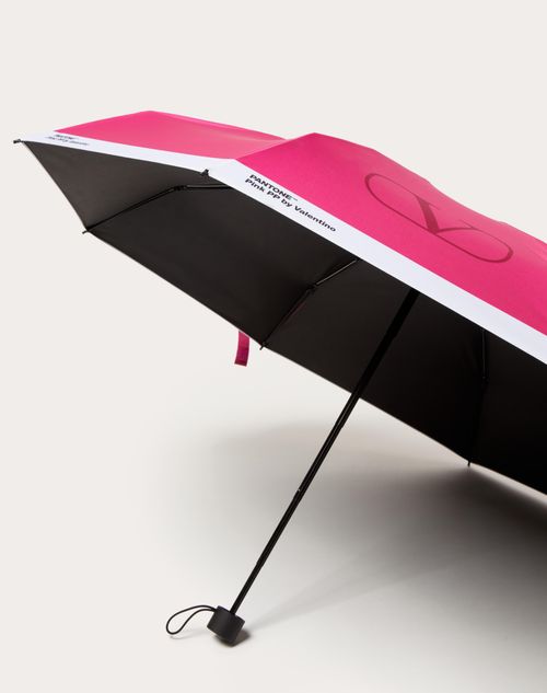 Pink Pp Pantone X Valentino Folding Umbrella in Pink Pp Pink Pp Pantone X Valentino Folding Umbrella in Pink Pp