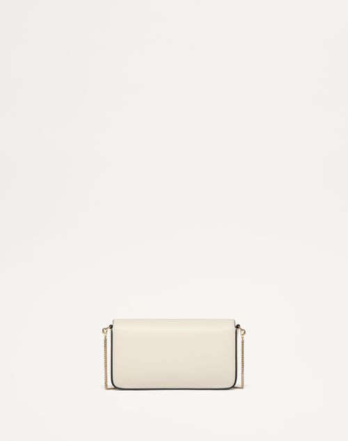 Vlogo Signature Calfskin Mini Bag for Woman in Black Vlogo Signature Calfskin Mini Bag for Woman in Black