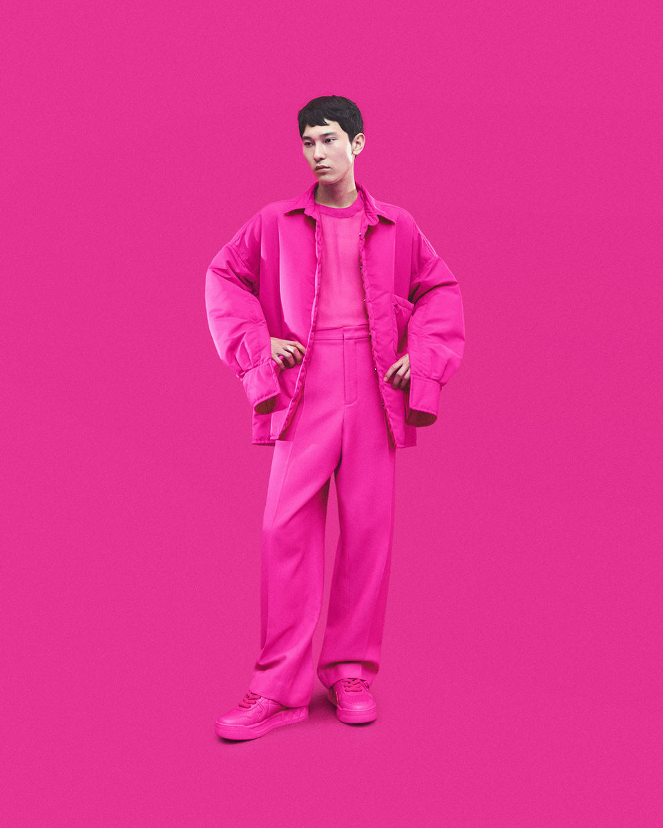Valentino Men’s Pink PP Fall/Winter 2022-23 Collection | Valentino
