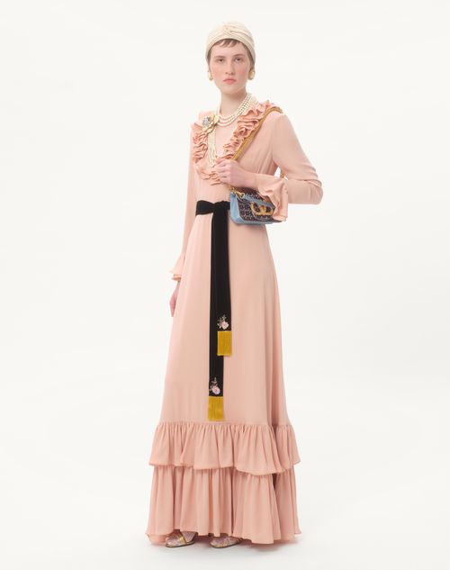 Valentino Garavani Locò Small Shoulder Bag Embroidered With Valentino Garavani Locò Small Shoulder Bag Embroidered With