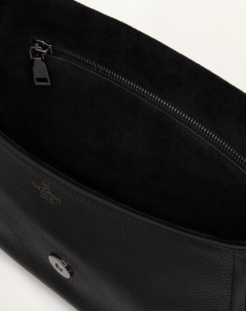Valentino Garavani Alltime Grainy Calfskin Shoulder Bag for Valentino Garavani Alltime Grainy Calfskin Shoulder Bag for