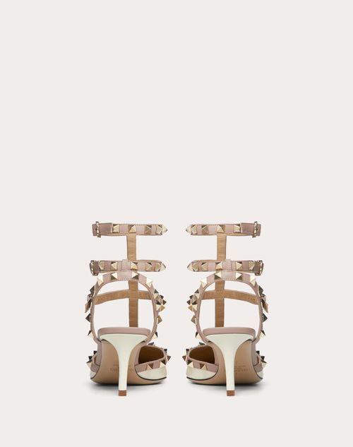 Rockstud Caged Pump 65mm for Woman in Poudre | Valentino US
