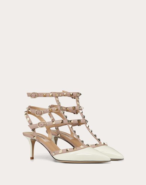 Rockstud Caged Pump 65mm for Woman in Poudre | Valentino US