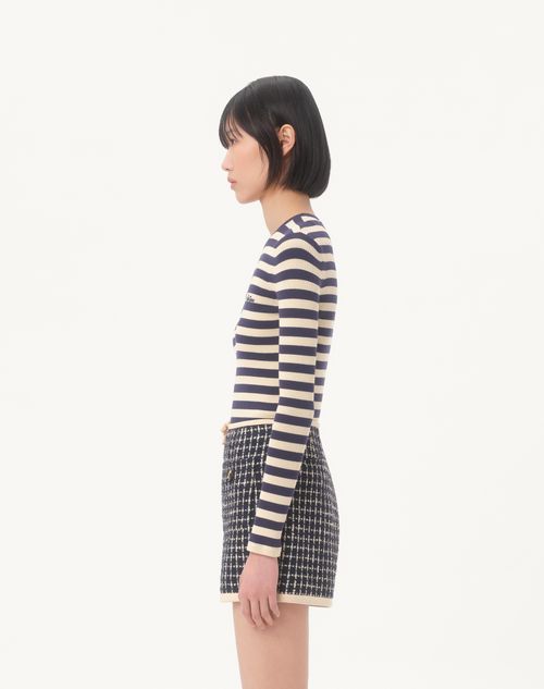 コットン セーター for ウィメンズ インチ バーチ/プロヴァンス コットン セーター for ウィメンズ インチ バーチ/プロヴァンス