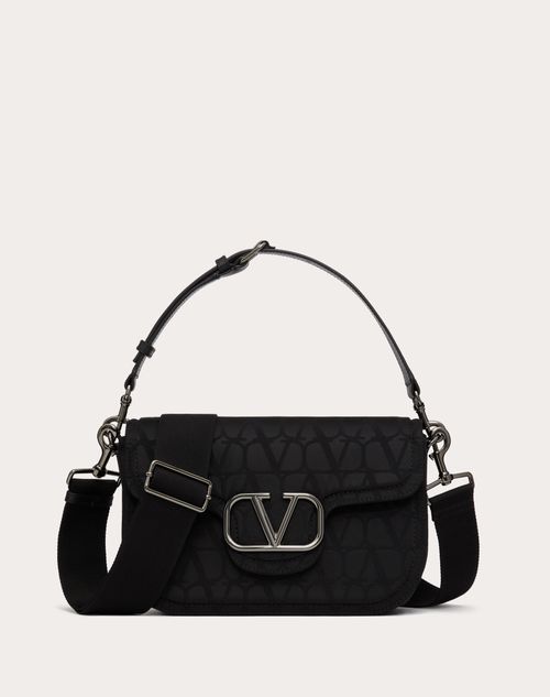트왈 이코노그라프 테크니컬 패브릭 숄더백 목적 남성 In 블랙 Valentino Kr