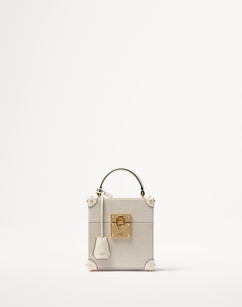 Valentino Garavani Perfume Case For 3 X 30 Ml In Canvas And Calfskin ...